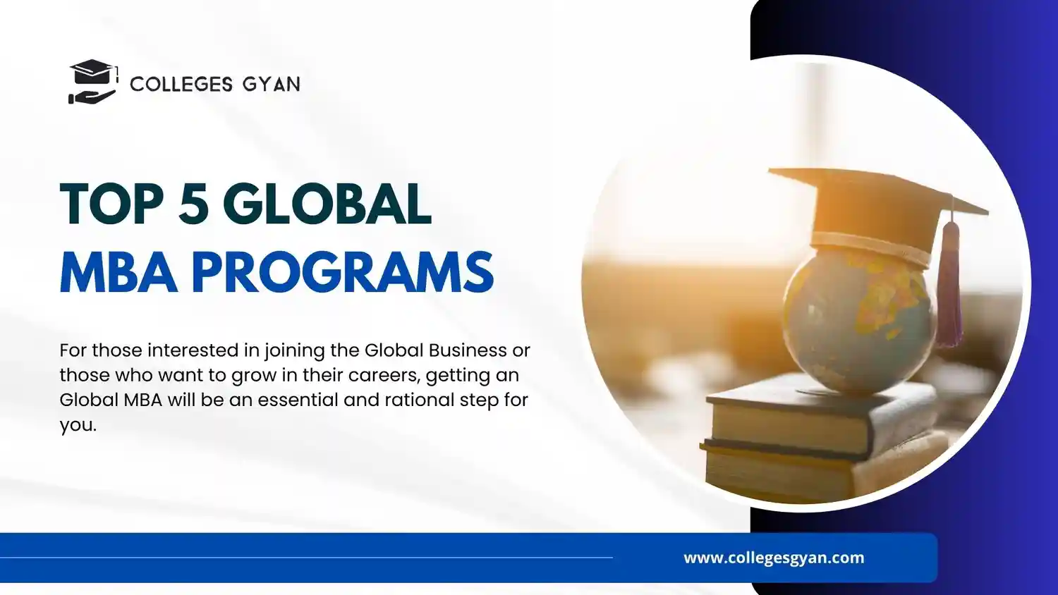 Top 5 Global MBA Programs: MBA Degree from Global B-Schools